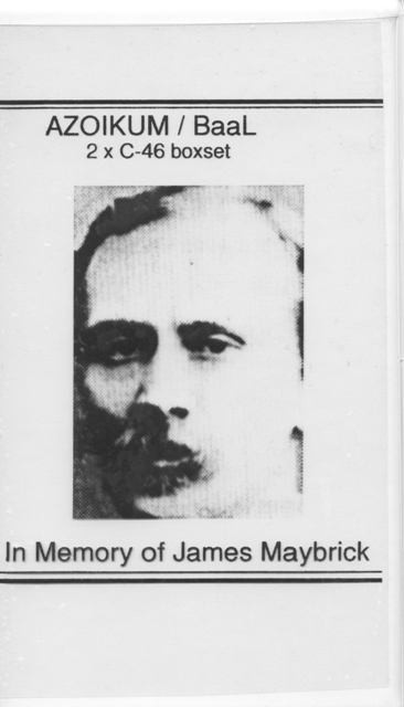 AZOIKUM / BAAL – IN MEMORY OF JAMES MAYBRICK – [LTD50] 2MC SET – Tesco ...